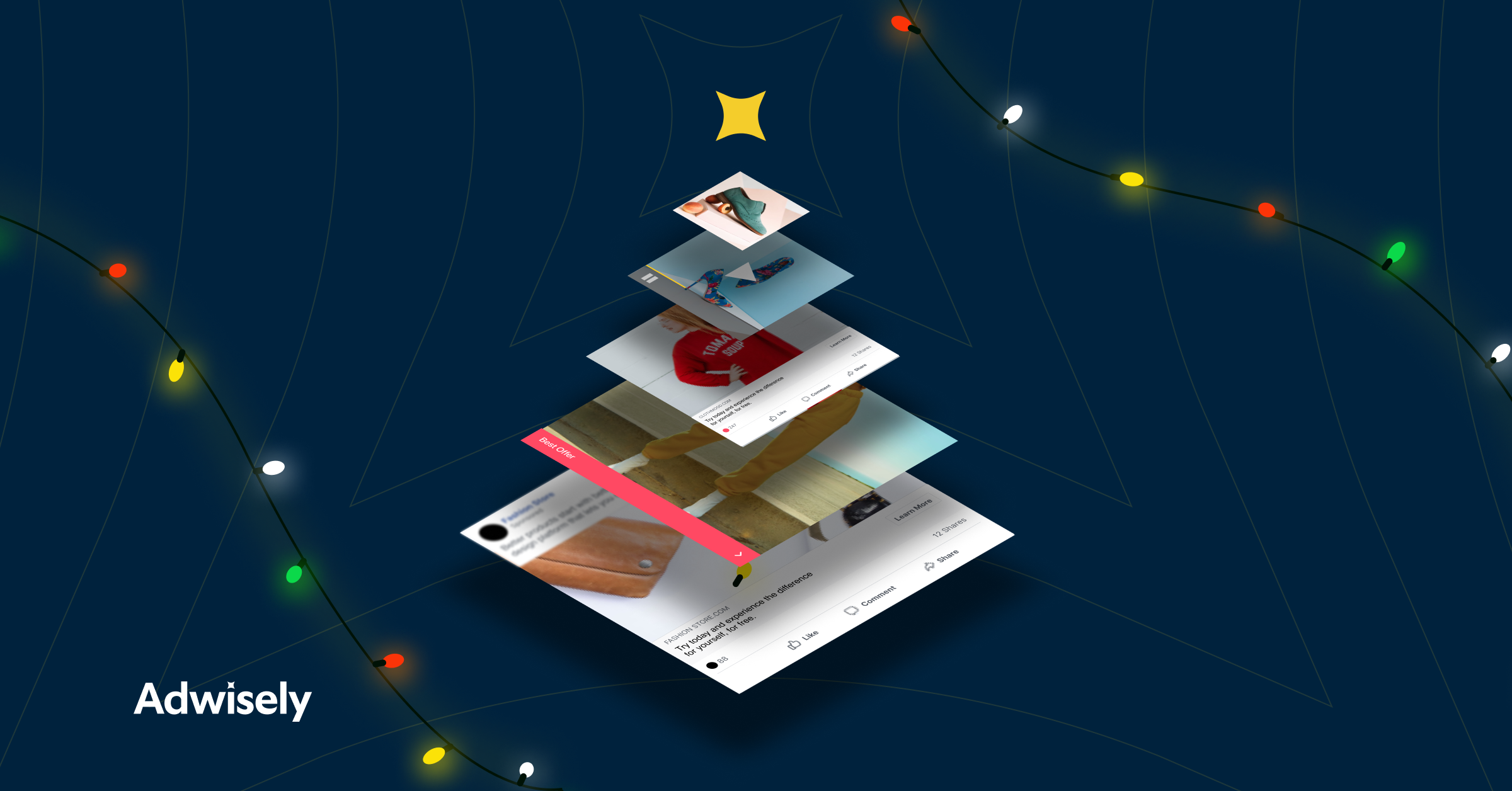 Christmas And New Year Ads Ideas Holiday Advertisement Examples